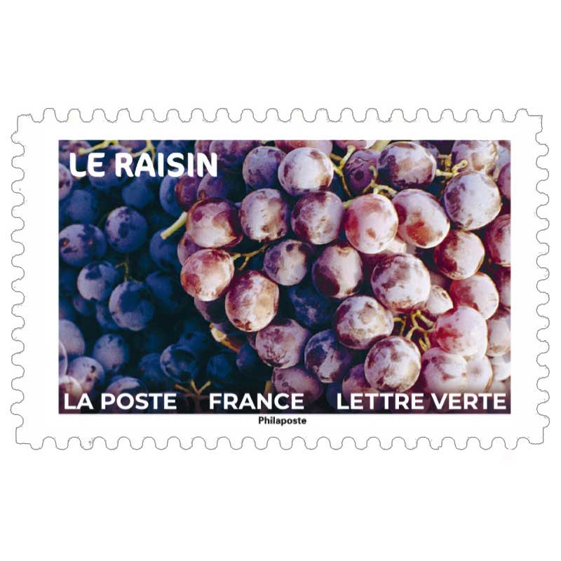 Timbre : 2023 LE RAISIN | WikiTimbres